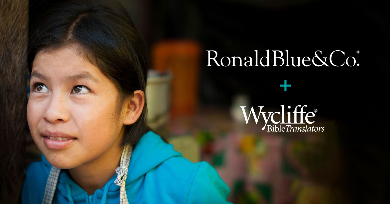 Partners in Hope | Ronald Blue Trust + Wycliffe Bible Translators
